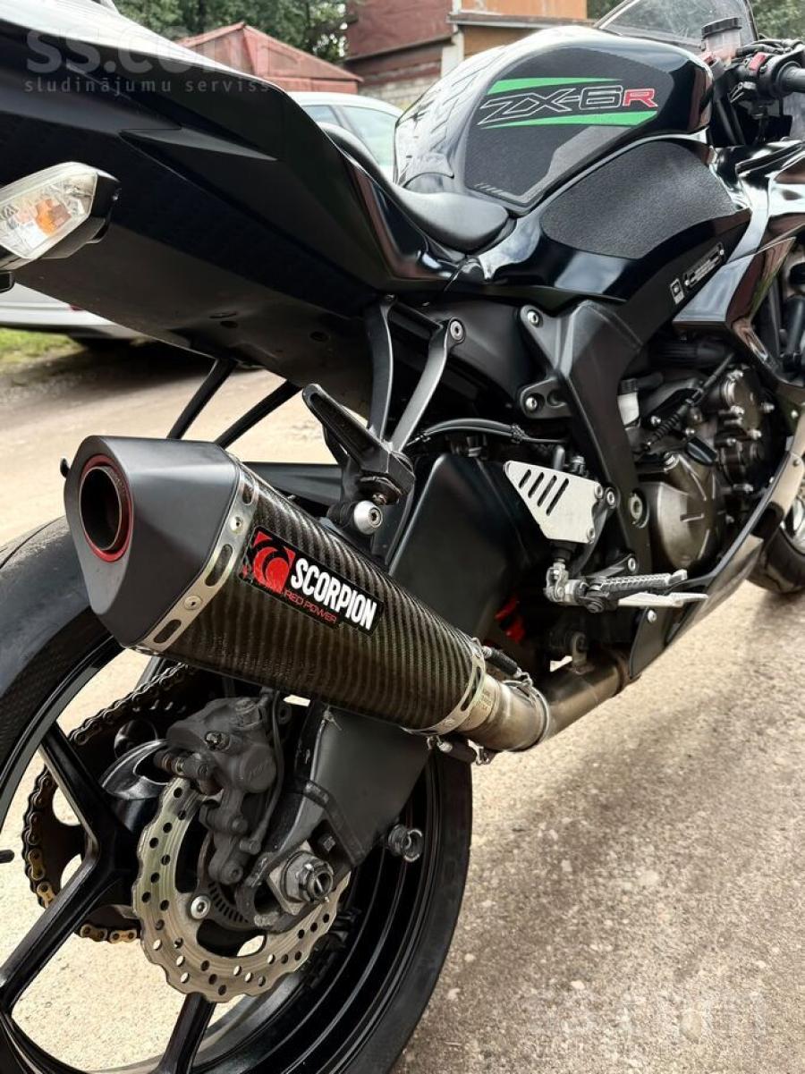 Кавасаки Zx-6R 2015 в Лиепая, объемом двигателя 0.64 л и пробегом 0 тыс. км за 7750 €, фото 8 на AUTOMOTO.COM.LV