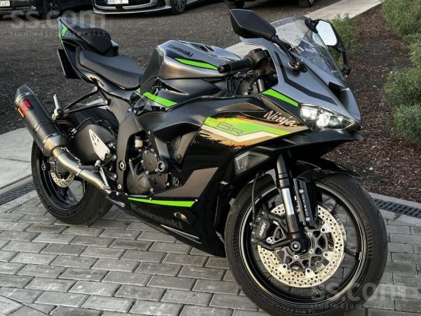 Kawasaki Zx-6R 2024 Rīga, ar dzinēja tilpumu 0.60 L un nobraukumu 0 tūkst. km par 10000 €, foto 1 vietnē AUTOMOTO.COM.LV