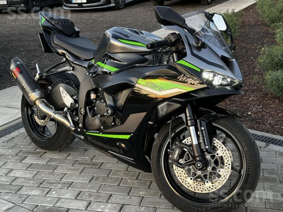 Kawasaki Zx-6R 2024 in Riga, with an engine capacity of 0.60 L and mileage of 0 thousand km for 10000 €, photo 1 on AUTOMOTO.COM.LV
