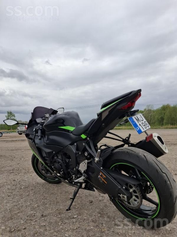 Kawasaki Zx-6R 2025 in Riga, with an engine capacity of 0.64 L and mileage of 0 thousand km for 10600 €, photo 3 on AUTOMOTO.COM.LV