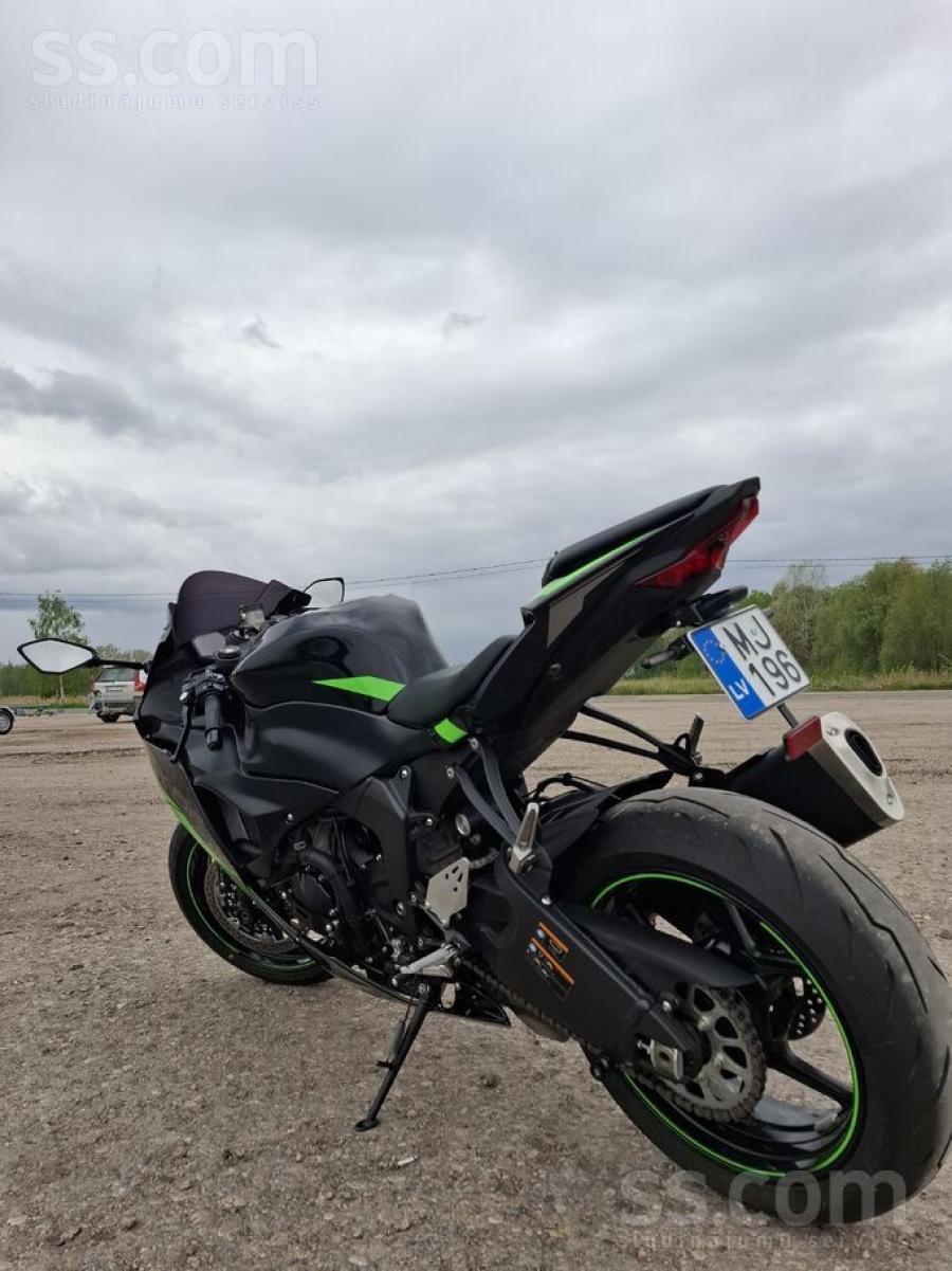 Kawasaki Zx-6R 2025 in Riga, with an engine capacity of 0.64 L and mileage of 0 thousand km for 10600 €, photo 4 on AUTOMOTO.COM.LV