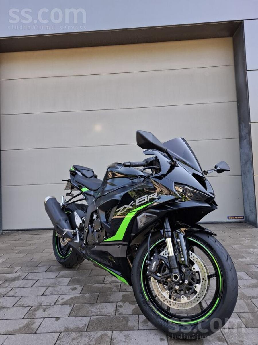 Kawasaki Zx-6R 2025 in Riga, with an engine capacity of 0.64 L and mileage of 0 thousand km for 9100 €, photo 1 on AUTOMOTO.COM.LV