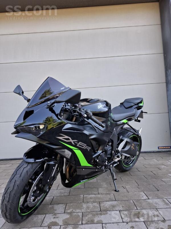 Кавасаки Zx-6R 2025 в Рига на AUTOMOTO.COM.LV Кавасаки Zx-6R 2025 в Рига, объемом двигателя 0.64 л и пробегом 0 тыс. км за 8500 €, фото 8 на AUTOMOTO.COM.LV