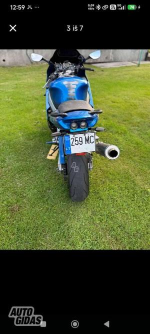 Синий Кавасаки ZX-9R 1999 в Пакруойис, объемом двигателя 0.90 л и пробегом 0 тыс. км за 1750 €, фото 3 на AUTOMOTO.COM.LV