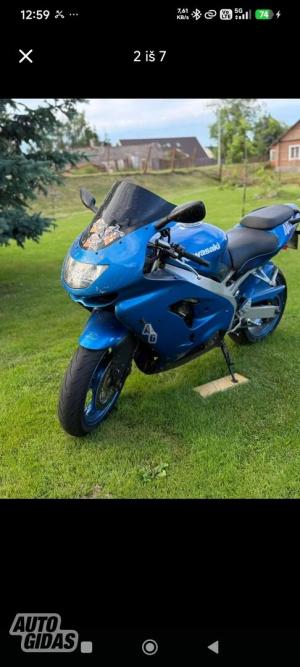 Синий Кавасаки ZX-9R 1999 в Пакруойис, объемом двигателя 0.90 л и пробегом 0 тыс. км за 1750 €, фото 4 на AUTOMOTO.COM.LV