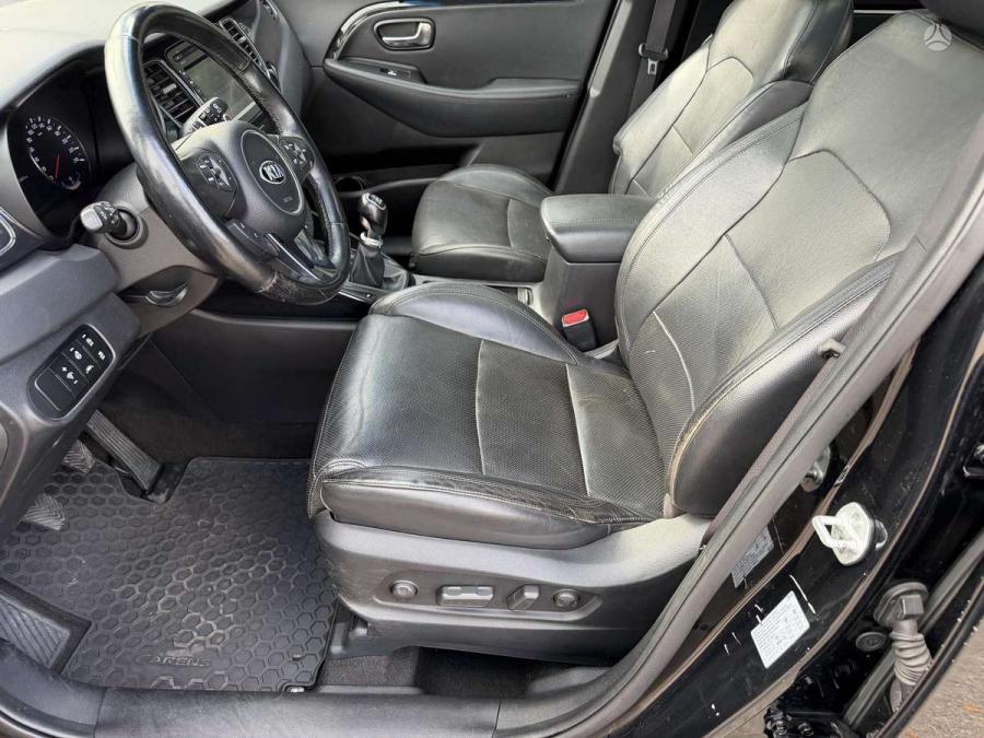 Melns Kia Carens 2013 Marijampole, ar dzinēja tilpumu 1.59 L un nobraukumu 115 tūkst. km par 4650 €, foto 12 vietnē AUTOMOTO.COM.LV