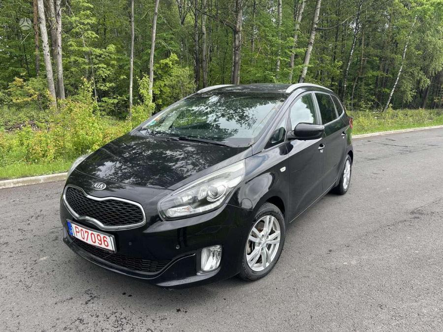 Melns Kia Carens 2014 Kauņa, ar dzinēja tilpumu 1.69 L un nobraukumu 277 tūkst. km par 4200 €, foto 4 vietnē AUTOMOTO.COM.LV