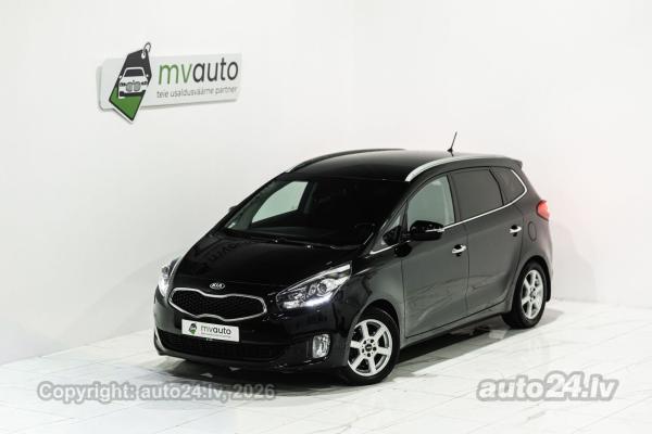 Black Kia Carens 2014 in Tallinn, with an engine capacity of 1.70 L and mileage of 201 thousand km for 5990 €, photo 1 on AUTOMOTO.COM.LV