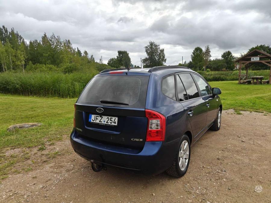 Zils Kia Carens 2007 Kretinga, ar dzinēja tilpumu 1.99 L un nobraukumu 277 tūkst. km par 1200 €, foto 4 vietnē AUTOMOTO.COM.LV
