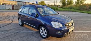 Blue Kia Carens 2008 in Daugavpils, with an engine capacity of 2.00 L and mileage of 193 thousand km for 3500 €, photo 4 on AUTOMOTO.COM.LV