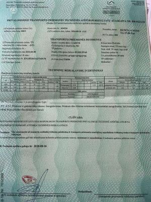 Коричневый Киа Каренс 2016 в Паневежис, объемом двигателя 1.69 л и пробегом 278 тыс. км за 4500 €, фото 23 на AUTOMOTO.COM.LV
