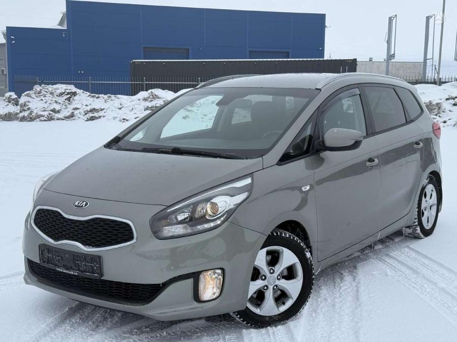 Pelēks Kia Carens 2014 Marijampole, ar dzinēja tilpumu 1.59 L un nobraukumu 247 tūkst. km par 4700 €, foto 1 vietnē AUTOMOTO.COM.LV