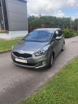 Grey Kia Carens 2014 in Alytus, with an engine capacity of 1.69 L and mileage of 221 thousand km for 6460 €, photo  on AUTOMOTO.COM.LV