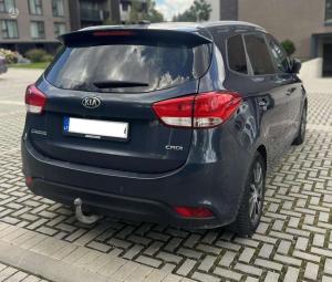 Grey Kia Carens 2014 in Kaunas, with an engine capacity of 1.70 L and mileage of 283 thousand km for 4100 €, photo 7 on AUTOMOTO.COM.LV