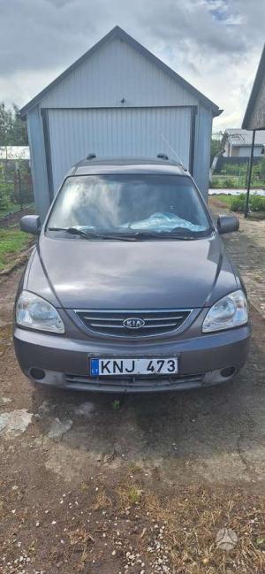 Pelēks Kia Carens 2006 Šauļi, ar dzinēja tilpumu 1.98 L un nobraukumu 225 tūkst. km par 600 €, foto 15 vietnē AUTOMOTO.COM.LV