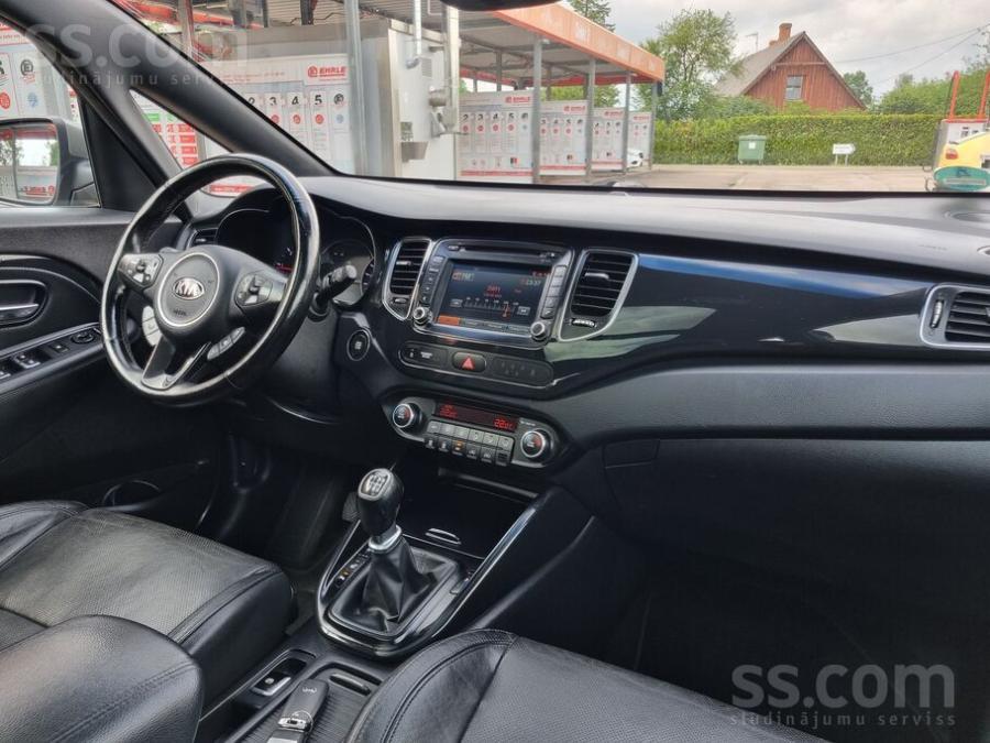 Kia Carens 2014 Ogre, ar dzinēja tilpumu 1.70 L un nobraukumu 238 tūkst. km par 6970 €, foto 28 vietnē AUTOMOTO.COM.LV