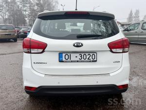 White Kia Carens 2015 in Riga, with an engine capacity of 1.70 L and mileage of 0 thousand km for 5550 €, photo 7 on AUTOMOTO.COM.LV