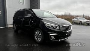 Черный Киа Карнивал 2015 в Таллин, объемом двигателя 2.20 л и пробегом 153 тыс. км за 10500 €, фото  на AUTOMOTO.COM.LV
