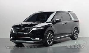 Black Kia Carnival 2021 in Tallinn, with an engine capacity of 2.20 L and mileage of 100 thousand km for 36880 €, photo  on AUTOMOTO.COM.LV