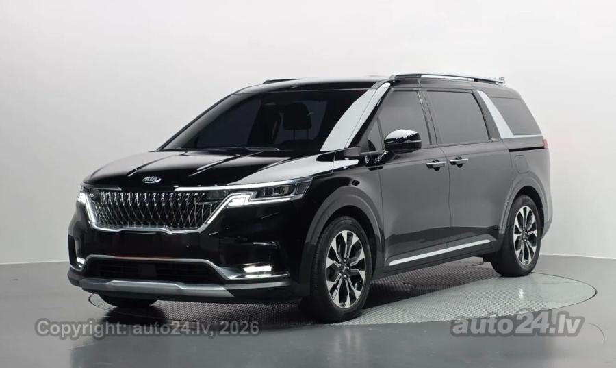 Black Kia Carnival 2021 in Tallinn, with an engine capacity of 2.20 L and mileage of 100 thousand km for 36880 €, photo 1 on AUTOMOTO.COM.LV