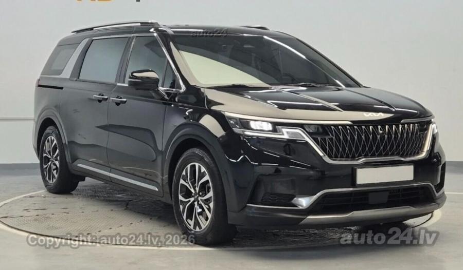 Black Kia Carnival 2023 in Tallinn, with an engine capacity of 2.20 L and mileage of 85 thousand km for 38880 €, photo 4 on AUTOMOTO.COM.LV