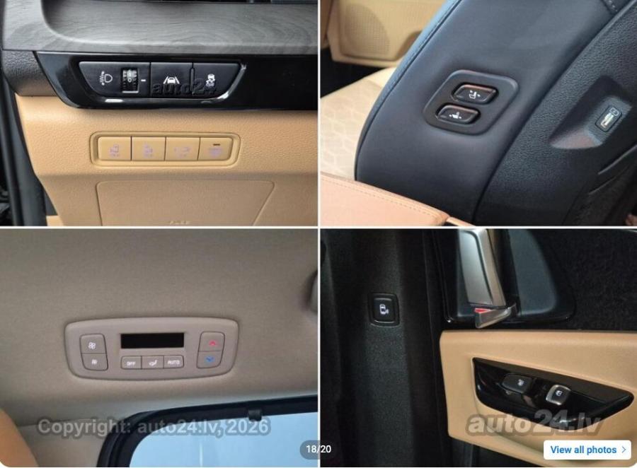 Black Kia Carnival 2023 in Tallinn, with an engine capacity of 2.20 L and mileage of 85 thousand km for 38880 €, photo 14 on AUTOMOTO.COM.LV