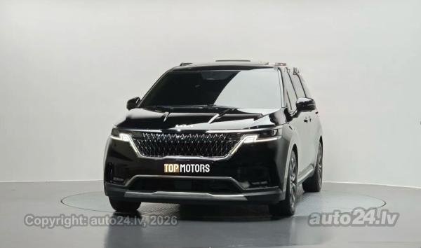 Black Kia Carnival 2023 in Tallinn, with an engine capacity of 2.20 L and mileage of 110 thousand km for 38880 €, photo 1 on AUTOMOTO.COM.LV