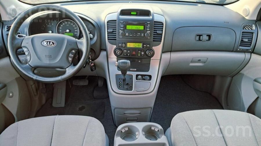 Kia Carnival 2008 Rīga, ar dzinēja tilpumu 2.90 L un nobraukumu 168 tūkst. km par 3490 €, foto 5 vietnē AUTOMOTO.COM.LV