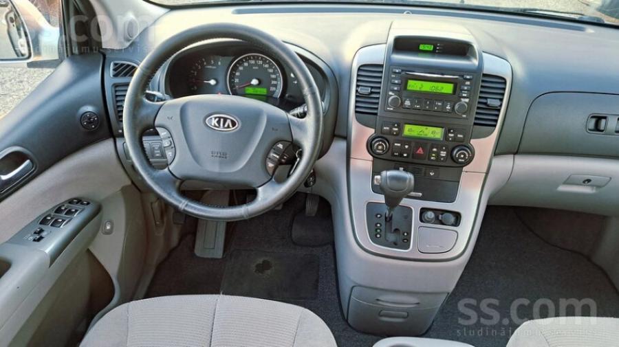 Kia Carnival 2008 Rīga, ar dzinēja tilpumu 2.90 L un nobraukumu 168 tūkst. km par 3490 €, foto 21 vietnē AUTOMOTO.COM.LV