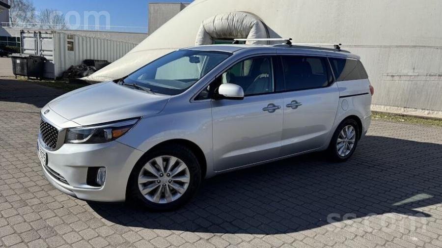 Kia Carnival 2015 in Jurmala, with an engine capacity of 3.30 L and mileage of 174 thousand km for 11200 €, photo 8 on AUTOMOTO.COM.LV