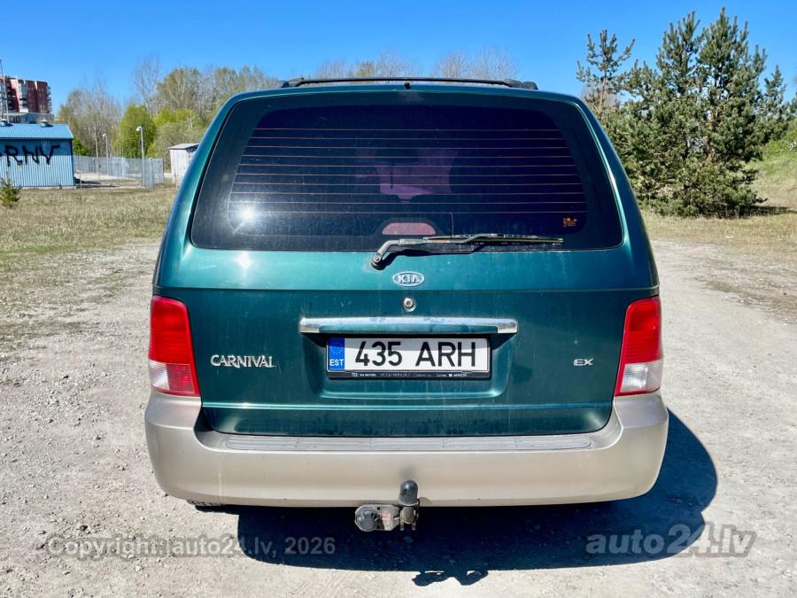 Kia Carnival 2002 in Tallinn, with an engine capacity of 2.90 L and mileage of 170 thousand km for 1700 €, photo 9 on AUTOMOTO.COM.LV