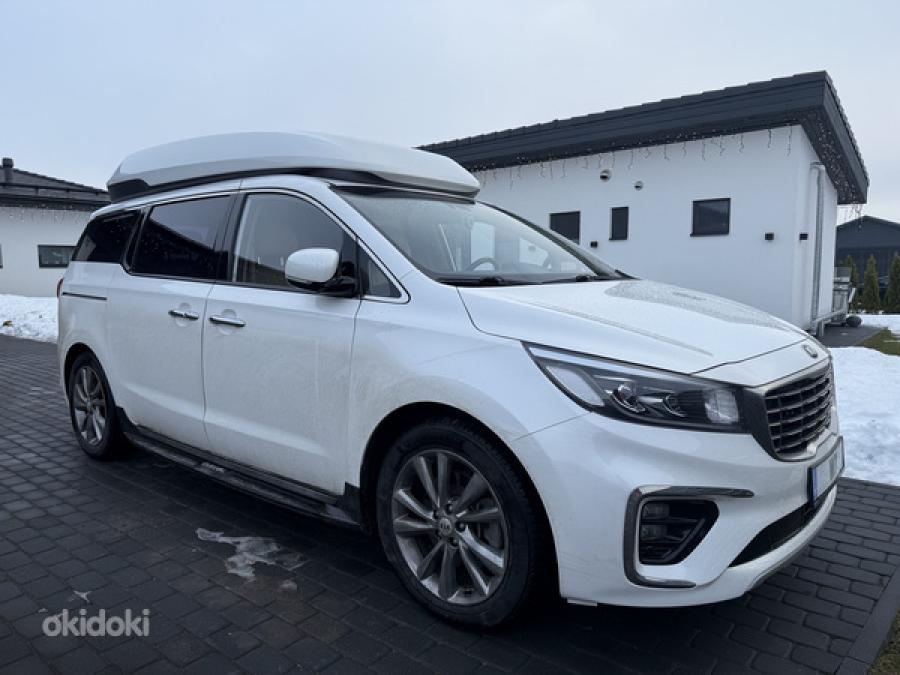 Balts Kia Carnival 2019 Tallina, ar dzinēja tilpumu 2.20 L un nobraukumu 90 tūkst. km par 33000 €, foto 3 vietnē AUTOMOTO.COM.LV