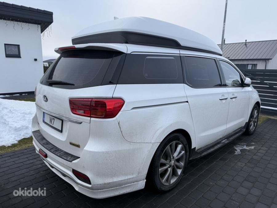 Balts Kia Carnival 2019 Tallina, ar dzinēja tilpumu 2.20 L un nobraukumu 90 tūkst. km par 33000 €, foto 4 vietnē AUTOMOTO.COM.LV