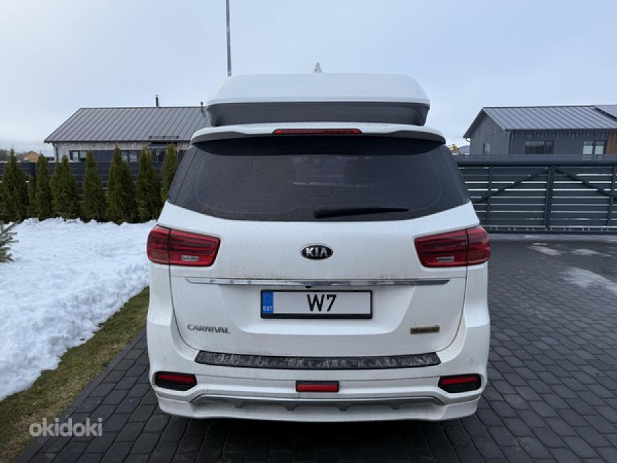 Balts Kia Carnival 2019 Tallina, ar dzinēja tilpumu 2.20 L un nobraukumu 90 tūkst. km par 33000 €, foto 6 vietnē AUTOMOTO.COM.LV