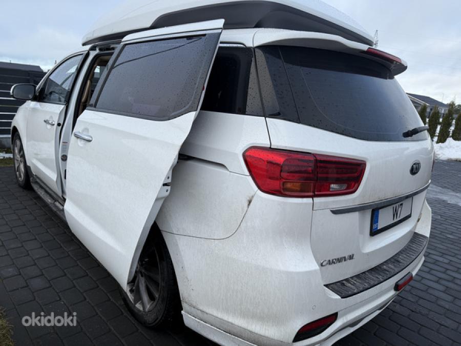 Balts Kia Carnival 2019 Tallina, ar dzinēja tilpumu 2.20 L un nobraukumu 90 tūkst. km par 33000 €, foto 8 vietnē AUTOMOTO.COM.LV