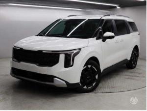 White Kia Carnival 2024 in Vilnius, with an engine capacity of 2.15 L and mileage of 103 thousand km for 37000 €, photo  on AUTOMOTO.COM.LV
