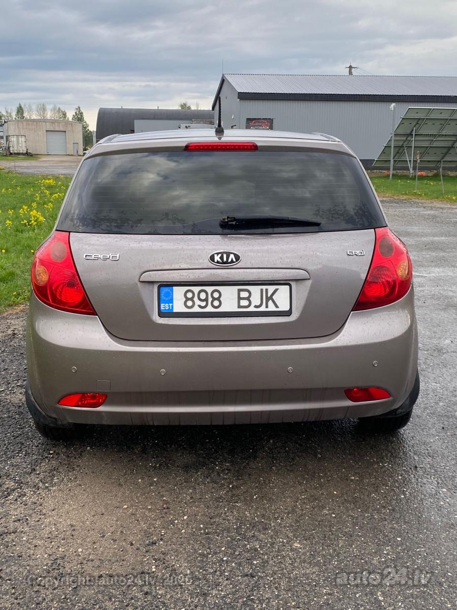 Beige Kia Ceed 2008 in Tartu, with an engine capacity of 1.60 L and mileage of 231 thousand km for 2490 €, photo 9 on AUTOMOTO.COM.LV