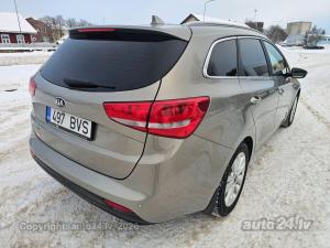 Beige Kia Ceed 2017 in Paide, with an engine capacity of 1.60 L and mileage of 101 thousand km for 8950 €, photo 4 on AUTOMOTO.COM.LV