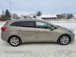 Beige Kia Ceed 2017 in Paide, with an engine capacity of 1.60 L and mileage of 101 thousand km for 8950 €, photo 7 on AUTOMOTO.COM.LV