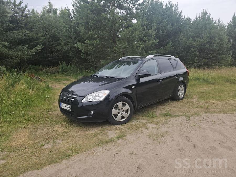 Melns Kia Ceed 2008 Rīga, ar dzinēja tilpumu 1.60 L un nobraukumu 172 tūkst. km par 3000 €, foto 1 vietnē AUTOMOTO.COM.LV