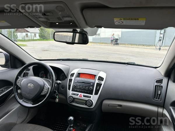 Черный Киа Сид 2007 в Рига, объемом двигателя 1.60 л и пробегом 255 тыс. км за 1299 €, фото 3 на AUTOMOTO.COM.LV