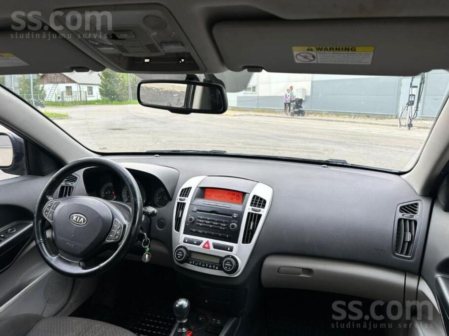 Melns Kia Ceed 2007 Rīga, ar dzinēja tilpumu 1.60 L un nobraukumu 255 tūkst. km par 1299 €, foto 4 vietnē AUTOMOTO.COM.LV