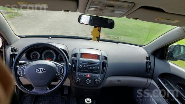 Melns Kia Ceed 2007 Madona, ar dzinēja tilpumu 1.60 L un nobraukumu 338 tūkst. km par 1850 €, foto 7 vietnē AUTOMOTO.COM.LV