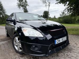 Черный Киа Сид 2007 в Цесис, объемом двигателя 1.60 л и пробегом 153 тыс. км за 2300 €, фото  на AUTOMOTO.COM.LV