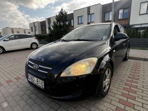 Черный Киа Сид 2007 в Вильнюс, объемом двигателя 1.59 л и пробегом 295 тыс. км за 950 €, фото 4 на AUTOMOTO.COM.LV