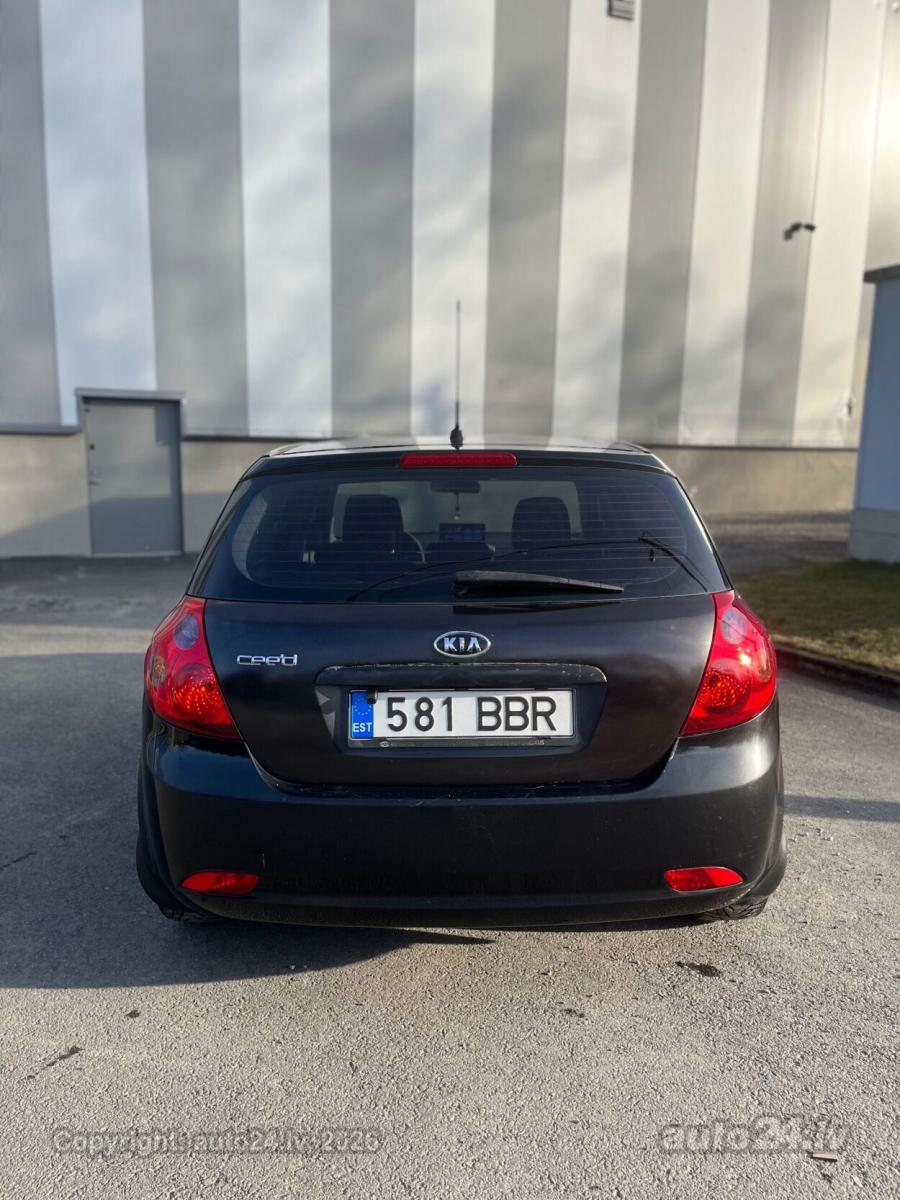 Melns Kia Ceed 2008 Tallina, ar dzinēja tilpumu 1.60 L un nobraukumu 0 tūkst. km par 1999 €, foto 6 vietnē AUTOMOTO.COM.LV