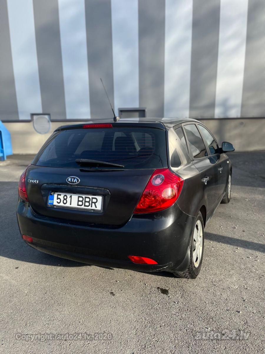 Melns Kia Ceed 2008 Tallina, ar dzinēja tilpumu 1.60 L un nobraukumu 0 tūkst. km par 1999 €, foto 7 vietnē AUTOMOTO.COM.LV