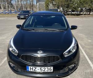 Black Kia Ceed 2012 in Riga, with an engine capacity of 1.60 L and mileage of 98 thousand km for 5300 €, photo 2 on AUTOMOTO.COM.LV