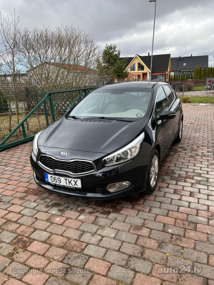 Black Kia Ceed 2014 in Tartu, with an engine capacity of 1.60 L and mileage of 98 thousand km for 9500 €, photo 1 on AUTOMOTO.COM.LV