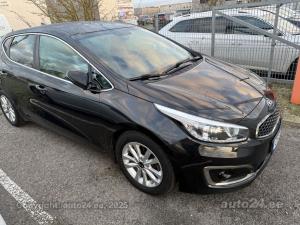 Black Kia Ceed 2017 in Tallinn, with an engine capacity of 1.60 L and mileage of 124 thousand km for 7900 €, photo  on AUTOMOTO.COM.LV